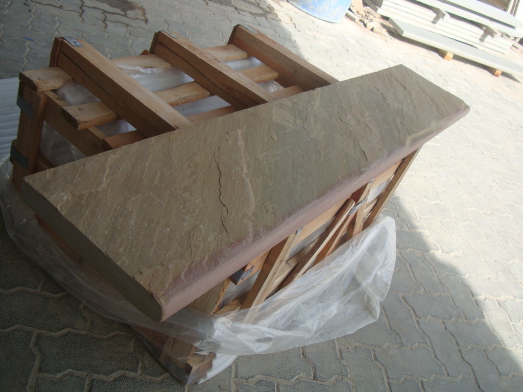 Buff Sandstone Pool Coping - Natural Stone Depot Pvt. Ltd
