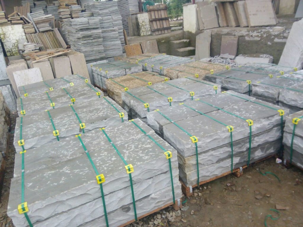Kandla Grey Steps Packing - Natural Stone Depot Pvt. Ltd