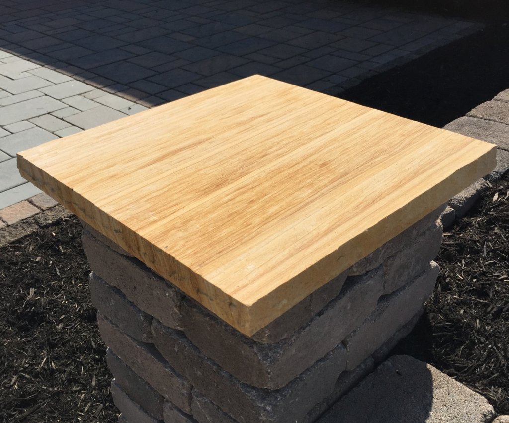 Teakwood Sandstone Pier Caps - Natural Stone Depot Pvt. Ltd